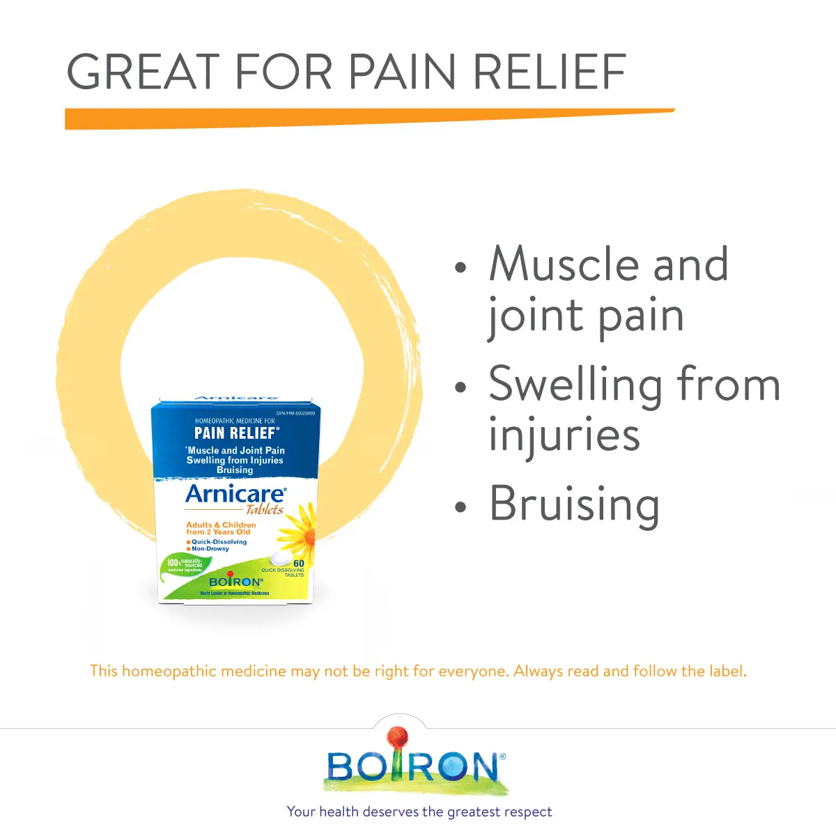 Arnicare® Tablets - Boiron Canada