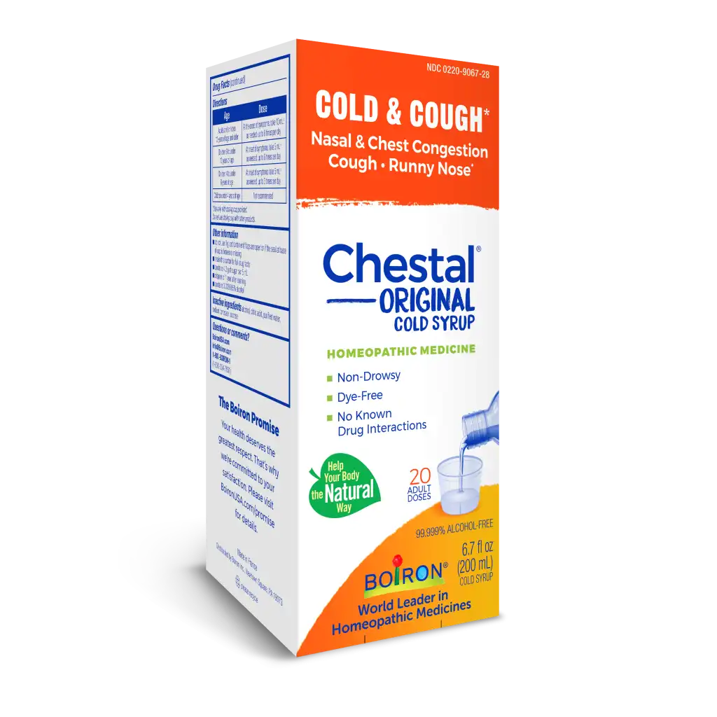 Chestal® Honey Cough Syrup | Boiron USA