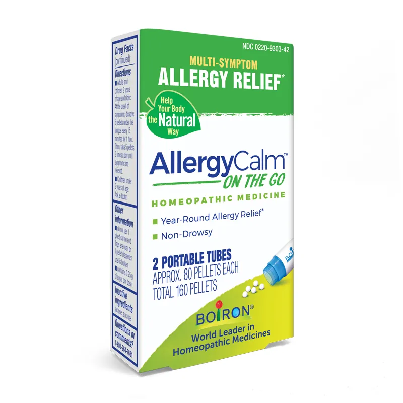 AllergyCalm® On the Go Pellets | Boiron USA