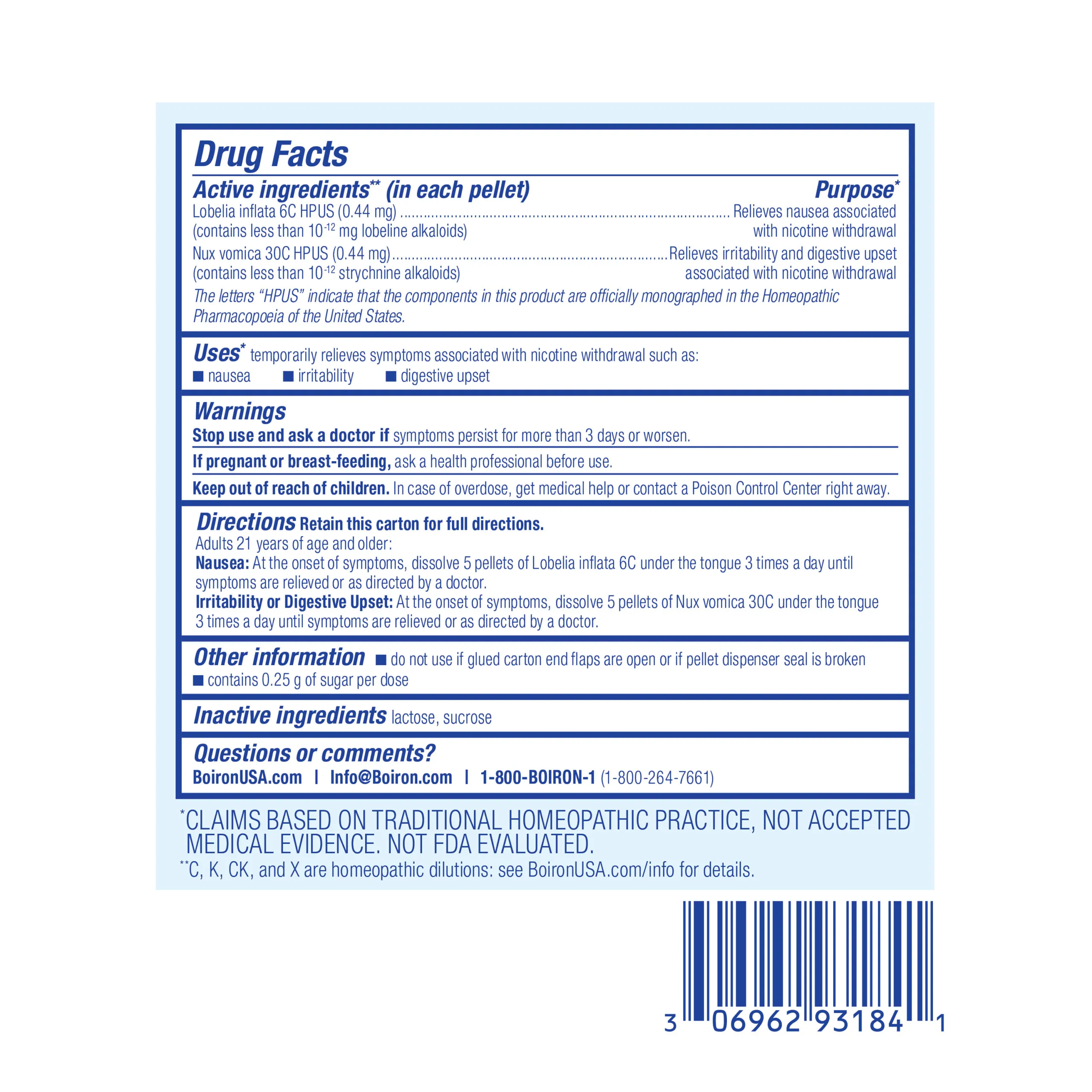 Quit Smoking Symptom Relief Kit | Boiron USA